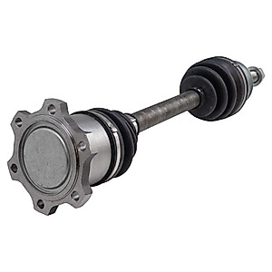 TRQ New Complete Front CV Axle Shaft Assembly Left & Right 2 Piece Pair Set for 2004-2015 Nissan Titan / 2004-2015 Armada / 2004-2010 Infiniti QX56