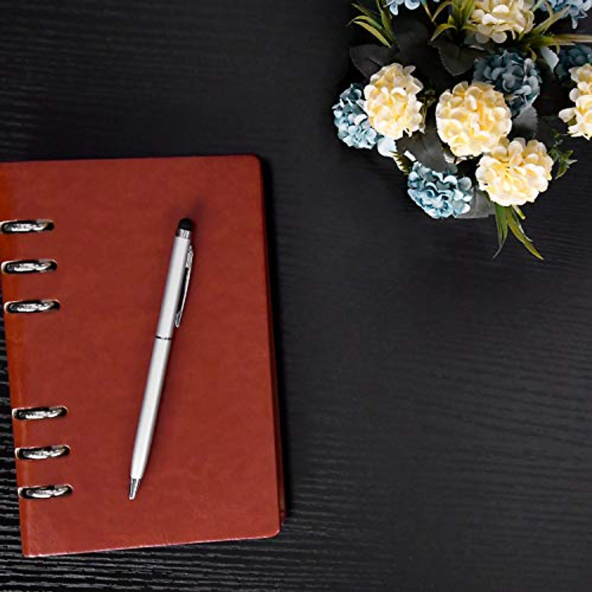 YSSOA 47 Inch Home Office Computer Desk for Working, Studying, Writing or Gaming, Black