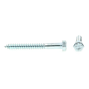 Prime-Line 9055705 Hex Lag Screws, 5/16 In. X 3 In., A307 Grade A Zinc Plated Steel (50 Pack)