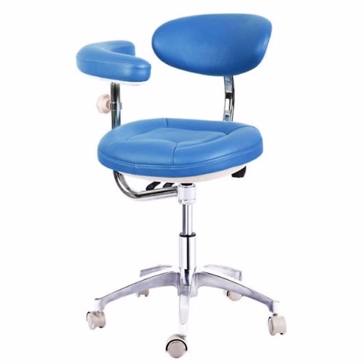 PU Leather Medical Dental Dentists Chair Doctors Stool QY600-1 Mobile Chair Sold by Oubo Detnal