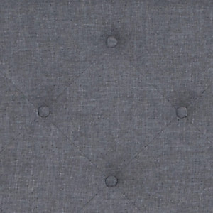 Flash Furniture Brighton Full Size Tufted Upholstered Platform Bed in Light Gray Fabric with Pocket Spring Mattress