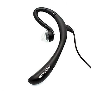 Wired Mono Headset Earphone w Mic Compatible with Motorola Moto Z4, Headphone 3.5mm Single Earbud Hands-Free Microphone Over-The-Ear for Moto Z4 Phone Model