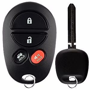 KeylessOption Keyless Entry Remote Control Fob Uncut Car Key For GQ43VT20T