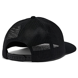 Columbia Men's Mesh Snap Back Hat, Black/Weld, One Size