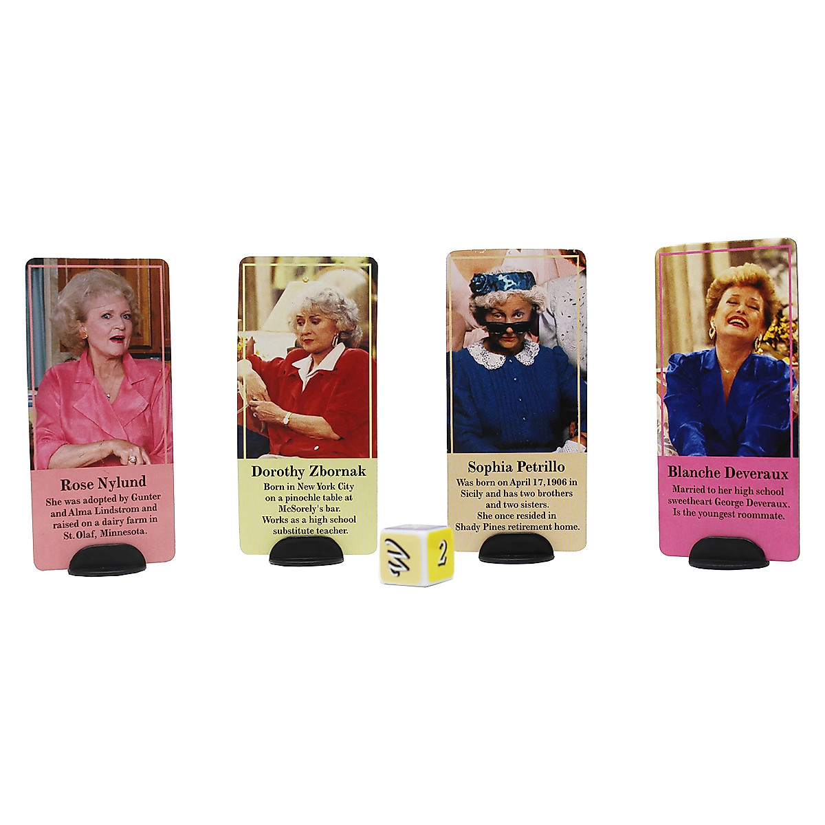 Spin Master Games The Golden Girls Any Way You Slice It, Retro Trivia Card Game, Multicolor, One Size