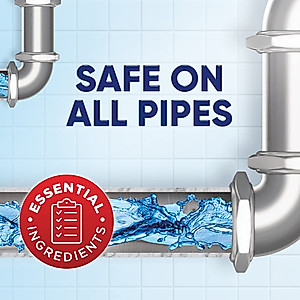 Drano Balance Drain Clog Remover and Cleaner, Non-Corrosive, Formulated Using Only Essential Ingredients, 32 Fl Oz