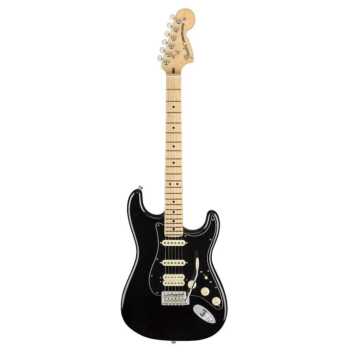 Fender American Performer Stratocaster HSS - Black with Maple Fingerboard