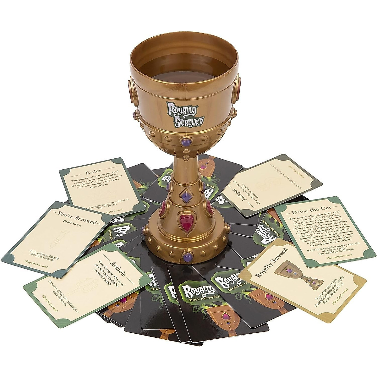 What Do You Meme Royally Screwed – The Competitive Party Game Where You May Get Screwed – by The Creators of Buzzed