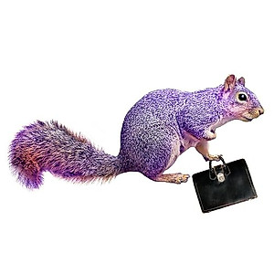 CafePress Purple Squirrel Stainless Steel Travel Mug 20 oz. Insulated Stainless Steel Coffee Tumbler