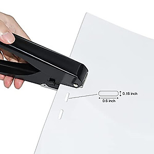 JIKIOU Badge Hole Punch, Upgraded All-Metal Construction Oval Hole Punch, Heavy-Duty Hole Punch for PVC ID Card DIY Crafts Paper Luggage Tag Name Tag Badge Holder(Elliptical Aperture:0.6 x 0.16 inch)