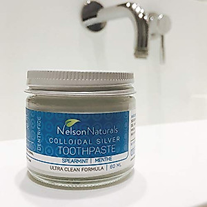 Nelson Naturals Spearmint Fluoride Free Toothpaste 3.3 oz