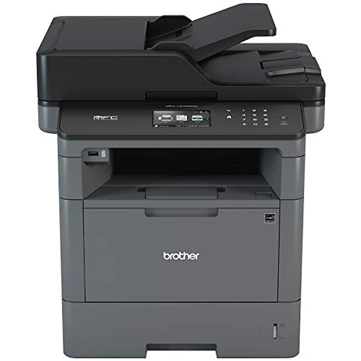 Brother MFC-L5700DW Monochrome Multifunction All-in-One Laser Printer, Flexible Network Connectivity, Mobile Printing, Scanning, Duplex (Renewed)