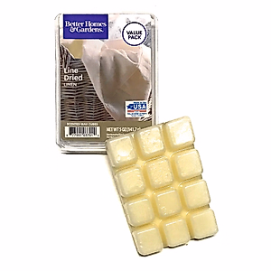 Better Homes and Gardens Line Dried Linen Wax Cubes, 5 oz