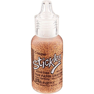 Ranger 1/2-Ounce Stickles Glitter Glue, Copper
