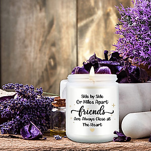 Scented Candles Gifts for Women, Best Friend Candles for Birthday Gifts, Christmas Friendship Gifts for Her Friends, Lavender Aromatherapy Candles for Home Scented, Back and Body Hurts Candle