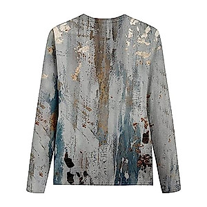 Short Sleeve Tunic Tops for Women Womens Short Sleeve Workout Tops Tube Top Dress for Women Summer Funny Birthday Gifts for Women Long Sleeve Tshirts for Women（2-Gray,Large）