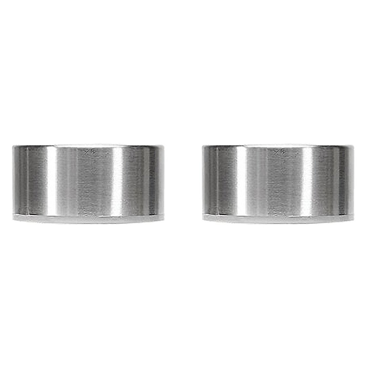 Brieftons Glass Bottles's Lids, Pack of 2 Stainless Steel Caps