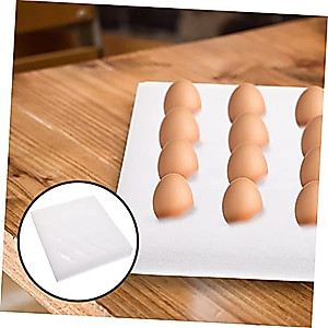 4pcs Rutin Egg Protection reusable egg container foam egg holder egg holder for shipping egg protective tray egg foam trays desktop egg holder shipping foam egg tray pearl cotton