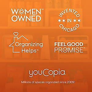 YouCopia SpiceLiner Spice Rack Drawer Organizer (Universal Fit 10’ Roll)