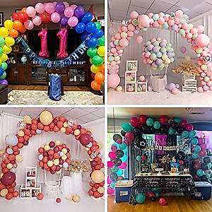 Anbeser Balloon Arch Kit - 9FT Tall &10FT Wide Adjustable Balloon Arch Stand with Water Bases for Baby Shower, Wedding, Birthday, Graduation, Kids Party Decorations