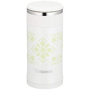Zojirushi SM-ED20-WP Water Bottle, Direct Drinking, Stainless Steel Mug, 6.8 fl oz (200 ml), Pearl White