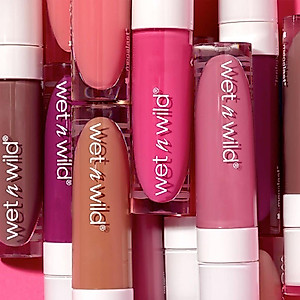 wet n wild MegaLast Catsuit High-Shine Liquid Lipstick Pink Peach Stole My Look