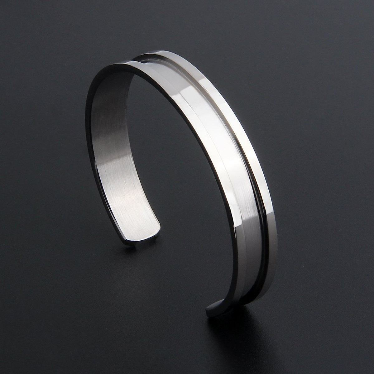 Zuo Bao Hair Tie Bracelet High Poshing Stainless Steel Bangles Bracelet for Women