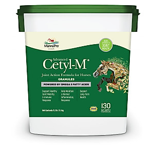 Manna Pro Cetyl-M Joint Supplement for Horses - Powered by Omega 5 Fatty Acids - 11.2 lb