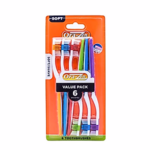 Ora-Zen 6-Each Soft Toothbrush