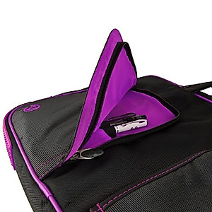 Laptop Messenger Bag for Gateway 14.1-inch Laptop CLT146401, 14.1" Elite, Slim Notebook (Purple)