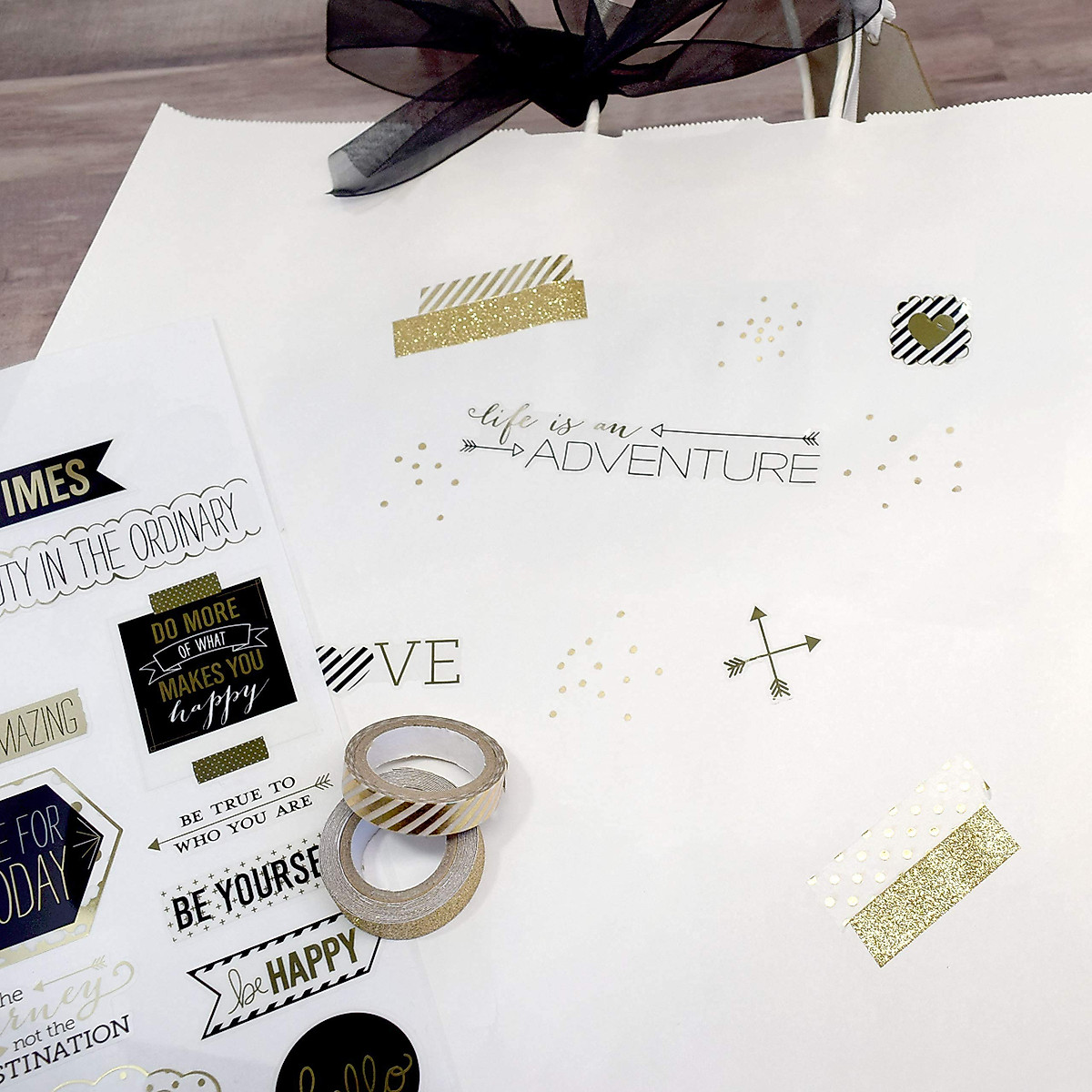 Prime Line Packaging Medium White Gift Bags with Handles, Shopping Totes for Small Business, Boutiques, Merchandise, Parties, Bulk, 10x5x13 100 Pack