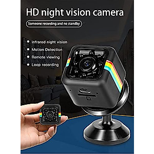 Mini Hidden WiFi Wireless Camera,Tony Spy 1080P Camera Home Security Camera,Night Vision Indoor/Outdoor Small Camera Record Dog Pet Camera for Mobile Phone Applications in Real Time