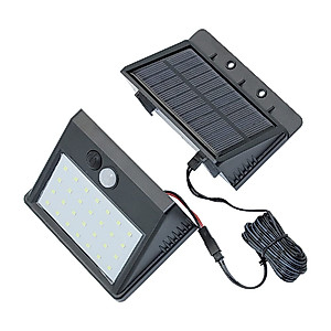 CHEVUE ZeZhen LED Light Bulbs 2pcs Outdoor 28 LED Solar Lamp Separable 3 Modes Waterproof PIR Motion Sensor Solar Wall Light for Home Garden Street Decoration LED Light Bulb