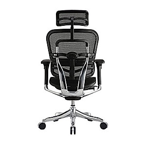 Eurotech Seating Ergo Elite High Back Chair, Black