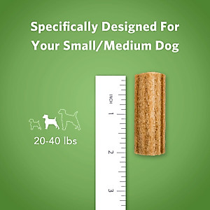 Purina DentaLife Dental Care Small/Medium Dog Chews, ActivFresh Daily Oral Care - 35 ct. Pouch