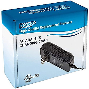 HQRP AC Adapter/Power Supply Compatible with Brother P-Touch AD-20 AD20 PT-6, PT-8, PT-10, PT-12, PT-12N, PT-15, PT-150, PT-20, PT-25 Labeling System Plus Euro Plug Adapter