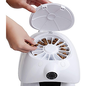 DOGNESS Pet Robot Camera-Monitor Your Pet Remotely with HD Video, Two-Way Audio, Night Vision, for Dogs and Cats via APP (White)