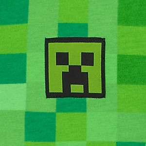 Minecraft Minecraft Merchandise Boys Green 7 Hoodie