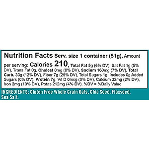 Bobs Red Mill Oatmeal Cup Classicwith Flax/Chia (Single)