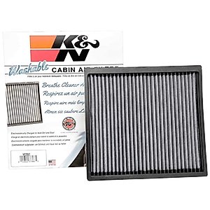 K&N Premium Cabin Air Filter: High Performance, Washable, Clean Airflow to your Cabin: Fits 2011-2019 FORD Ranger; 2015-2018 FORD Everest; 2012-2017 MAZDA BT50, VF2052
