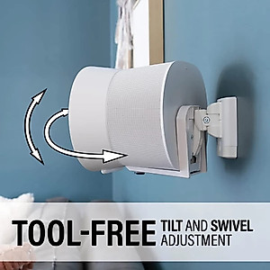 Sanus Wireless Speaker Wall Mount for Sonos Era 300™… (White)