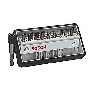 Bosch Professional 2607002569 Extra-Hard 18+1pcs Set Th,TW,SP,R2 25mm