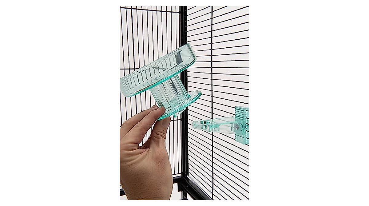 Lixit Quick Lock Bath for Small Birds - Pack of 2