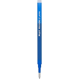Pilot Frixion Erasable Pens - 6 Pack of Blue Ink Pens + 4 Bonus Refills - Frixion Clicker Erasable Pens Retractable Gel Ink Pen - Fine Point 0.7 mm Used for Rocketbook & Notebook