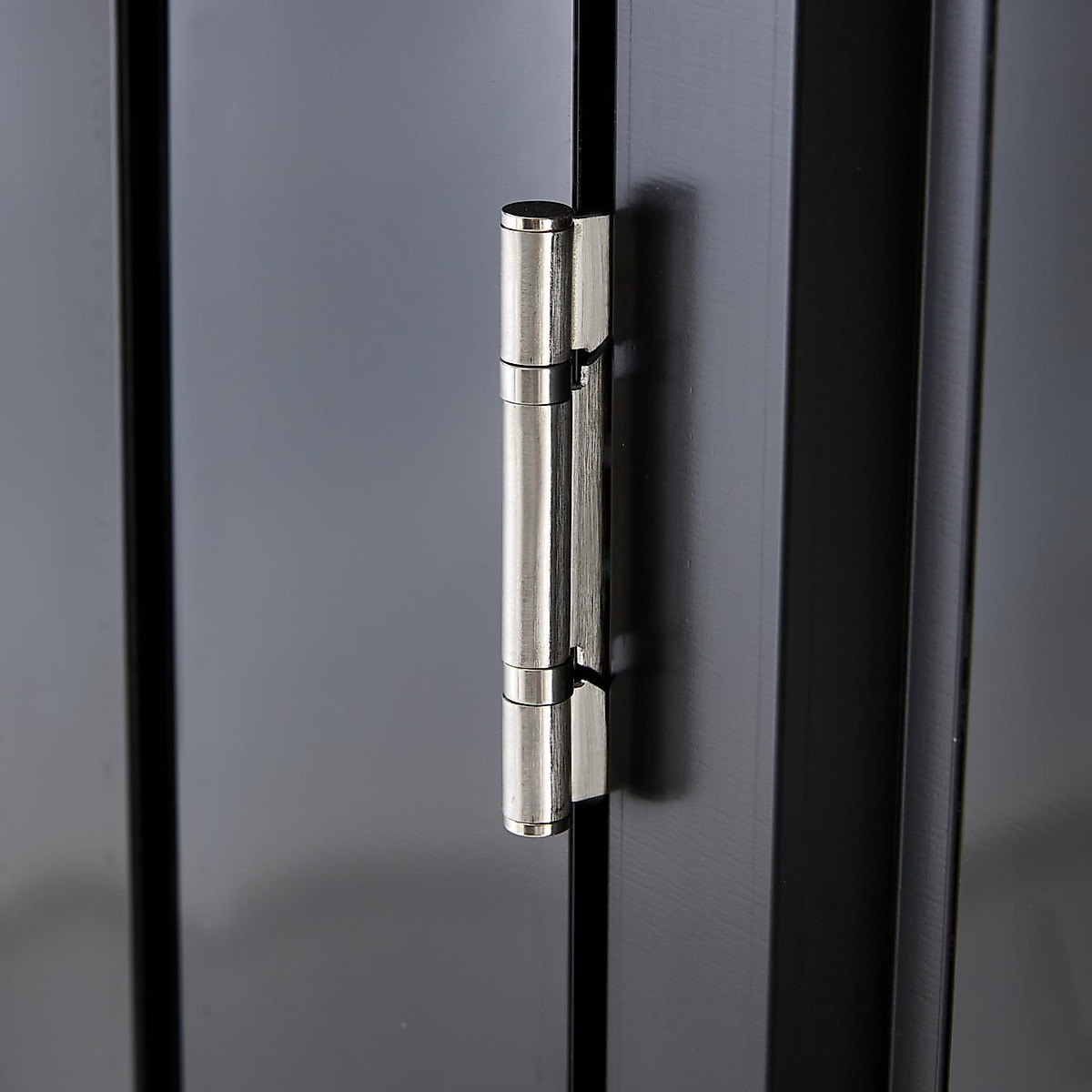 Compact Metal Outdoor Storage Shed 3x3 FT - Weather-Resistant Garden Tool Shed with Lockable Door, Versatile Utility Shed for Backyard, Patio, Lawn - No Floor Design for Customization