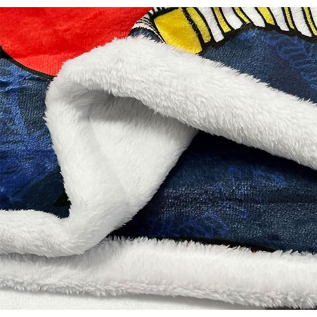 Sports Blanket, Sports Fan Fleece Throw Blanket for Men, Women and Kids, Fleece Basketball Baseball Football Soccer Throw Blanket, Cool Sports Blanket for Boys, Kids, and Children, 60X50 Inch, Blue