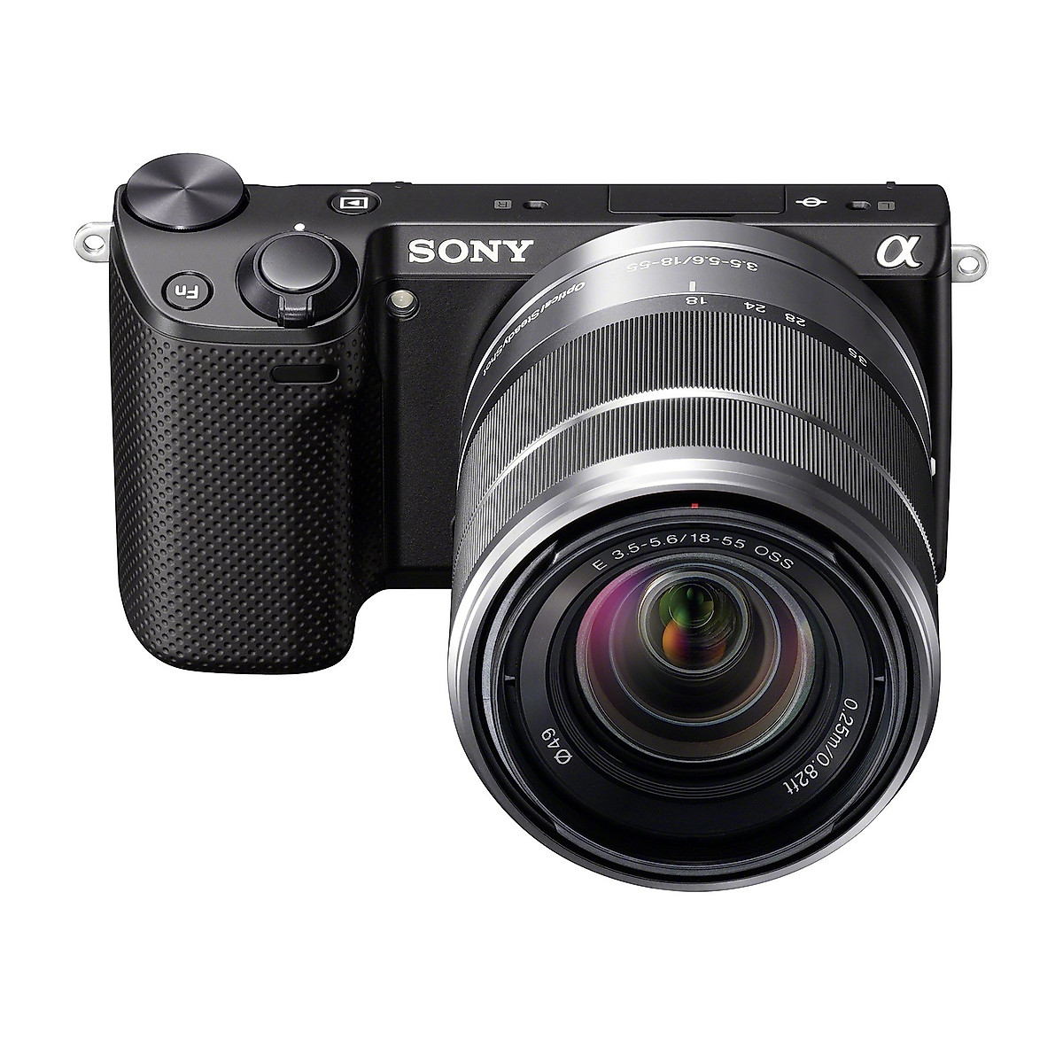 Sony NEX-5RK/B 16.1 MP Mirrorless Digital Camera with 18-55mm Lenses (Black)