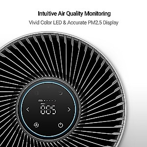 WINIX T810 Air Purifier for Home Extra Large Room Up to 1968 Ft² in 1 Hr With Smart Wi-Fi, Air Quality Monitor, True HEPA, Carbon Filter and Auto Mode, Captures Pet Allergies, Smoke, Dust