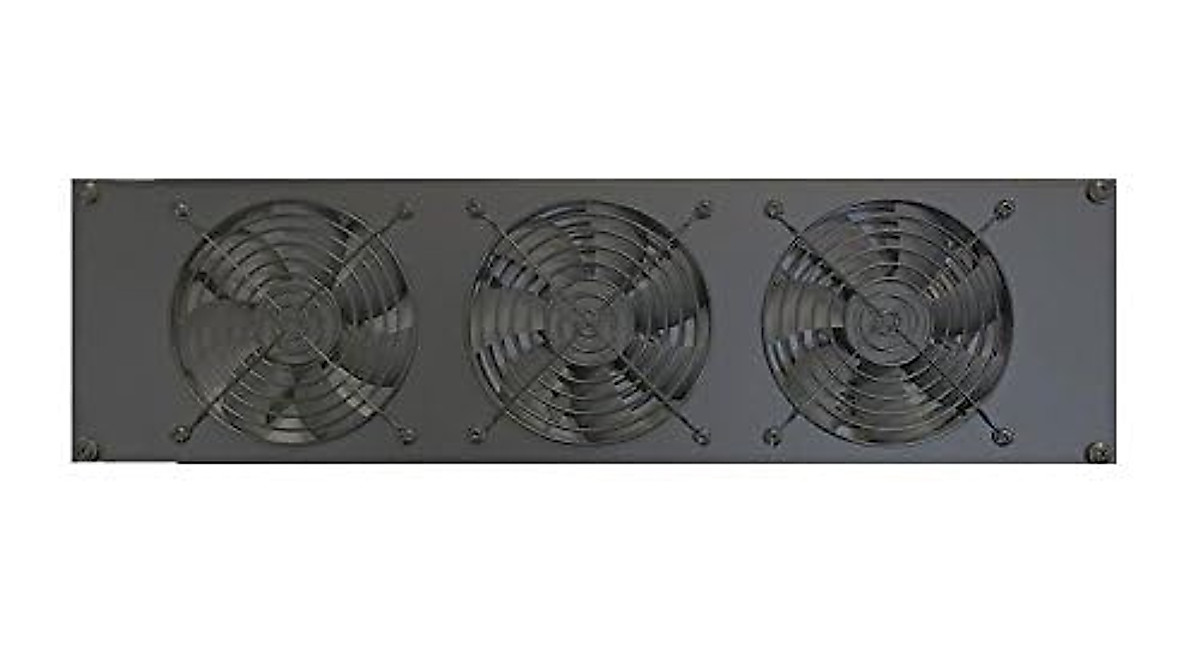 Coolerguys 3U Rackmount Cooling Kit - High Speed Fans for Server Cooling