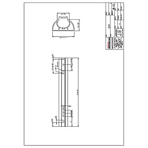 Hardware Resources 355V-PC Telescoping Valet Rod, Polished Chrome